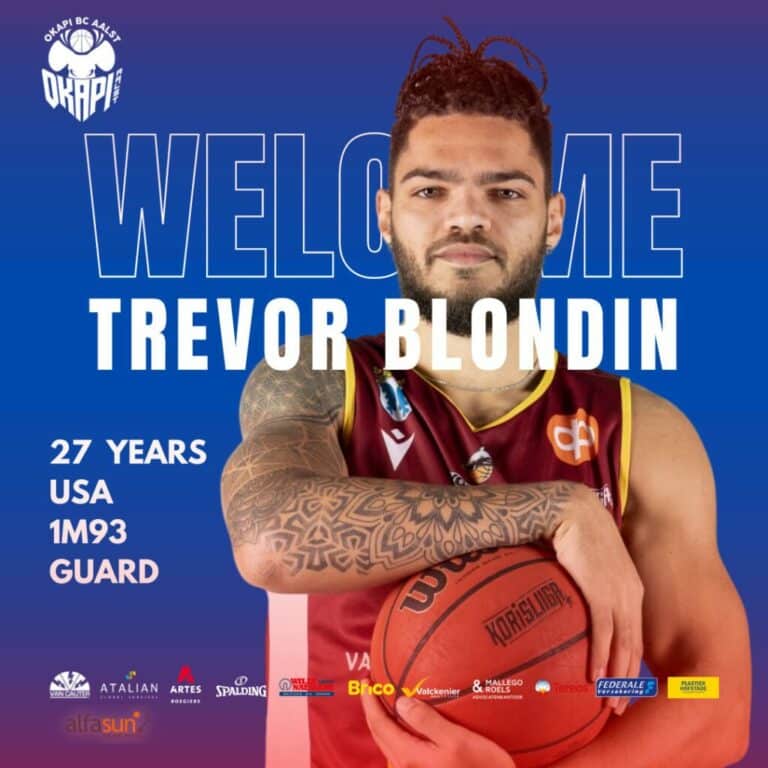 Een week om te volgen: Part 7 welcome Trevor Blondin - Okapi Aalst